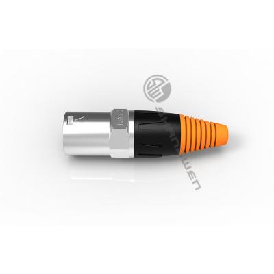 China Signal Rj45 Waterproof Connector Ethernet Male Female Connector Plug for sale