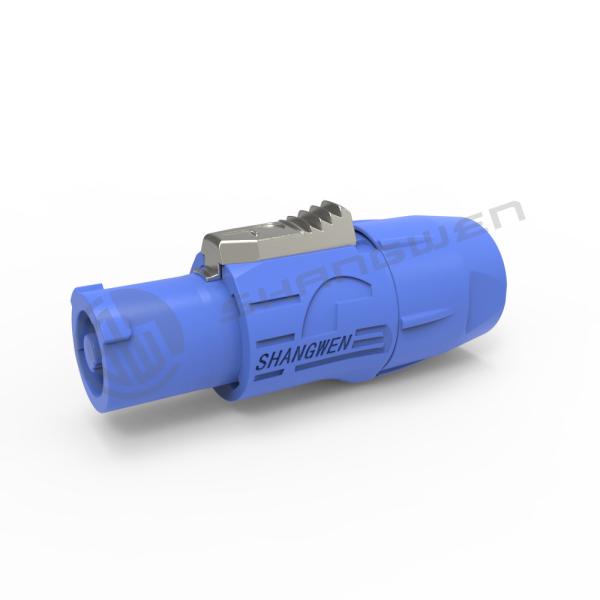 IP44 connettore di alimentazione circolare interno con presa maschile Powercon elettrico
