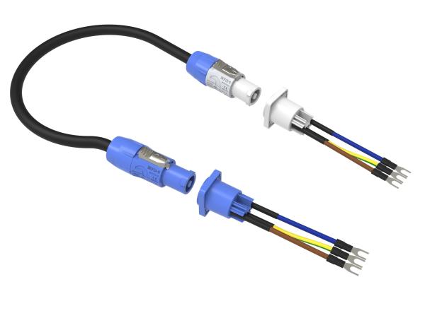 IP44 connettore di alimentazione circolare interno con presa maschile Powercon elettrico