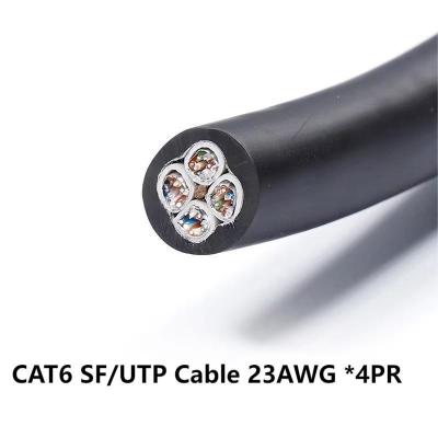 China Industrial Electric CAT6 SF/UTP Network Cord Retractable Cable Reel with 8 Channel Shielded SFTP and 4x16A Signal Sockets for sale