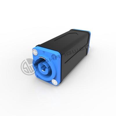 China Polyamide Shell Locking 3 Pole Adapter Male Power Connector Perfect for Industrial Electronics Applications for sale