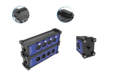 China Áudio DMX 4 Canal 3 Pin XLR Cable Rj45 Breakout Multi Network Stage Sound Lighting Ethercon Conectores de extensão de cabo à venda