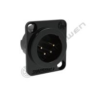 China IP40 5 Pin XLR Panel Mount for sale