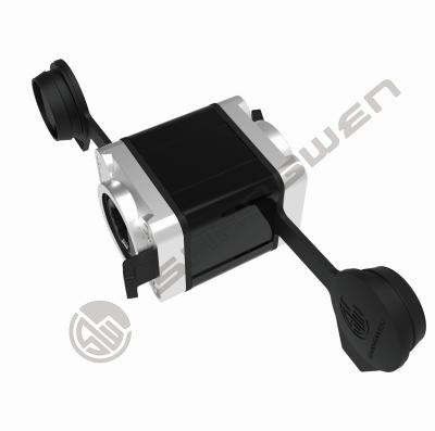 Κίνα Εξωτερικοί αδιάβροχοι συνδετήρες Ethercon RJ45 Γυναικείο προσαρμογέα για δίκτυο Cat5e προς πώληση