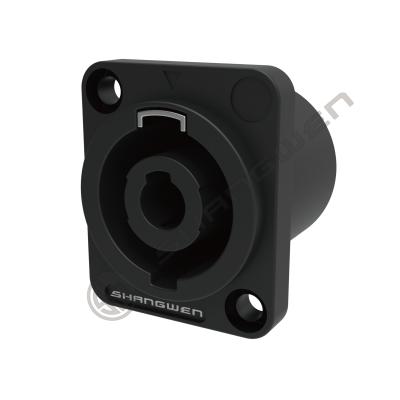 中国 直角音箱 2ホールパネル 固定 溶接端末 HPC 4ピン スピーカー ヘンブラ オーディオ ジャック コネクタ オーディオ コネクタ 販売のため