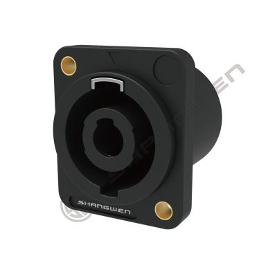 中国 直角音箱 2ホールパネル 固定 溶接端末 HPC 4ピン スピーカー ヘンブラ オーディオ ジャック コネクタ オーディオ コネクタ 販売のため