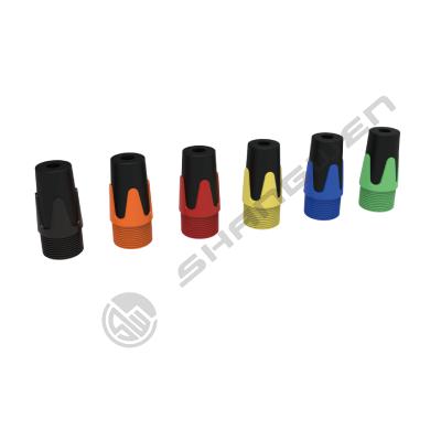 China RCA Audio Male Plug Connector 1000 MOhm Solder Insulation Gold Plated Phono RCA Plugs Male to Female HI-FI Audio Connectors for sale