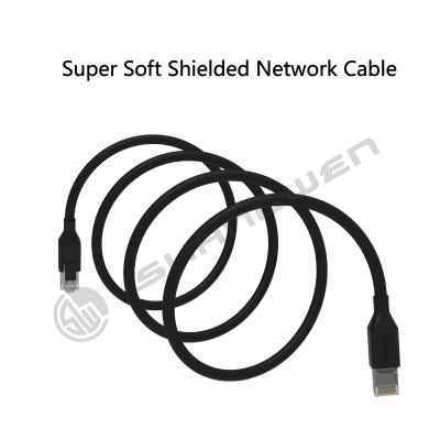 Cina Cat7 Cable RJ45 Network Patch Cord RJ45 Cat7 personalizzato 4 coppie CE UL 100% Copper Cat7 26AWG SFTP senza ossigeno in vendita