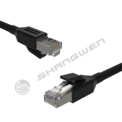 China Cat 7 SFTP Shielded 10Gbps 600MHz Ethernet RJ45 Network 4pair CE UL Multiple Copper 100% Oxygen-free Copper RJ45 Cat7 Cable for sale