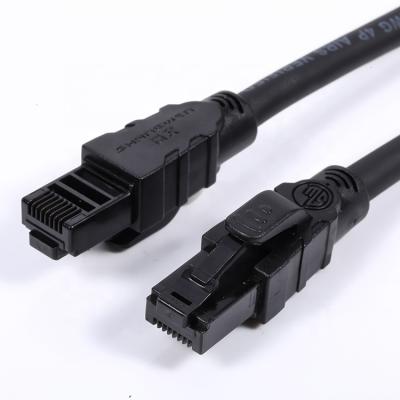 Cina Cavo patch Ethernet Cat5E UTP tondo 24AWG UTP morbido 4 coppie CE UL Multiple Copper Twist 100% rame senza ossigeno Cavo Cat5E in vendita
