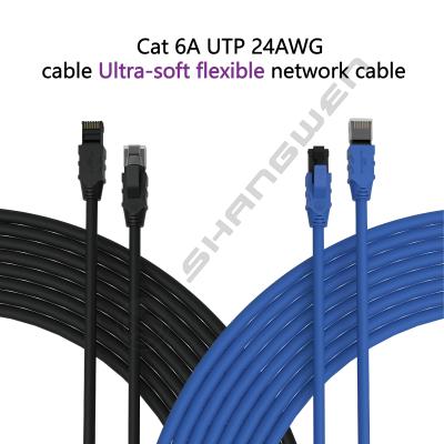 Κίνα Καλώδιο Cat6a UTP Καλώδιο Cat6 UTP 24AWG RJ45 Χαλκό LED καλώδιο Χαλκό φωτεινό 4p PVC LSZH Jacket Indoor LAN Ethernet Networking προς πώληση