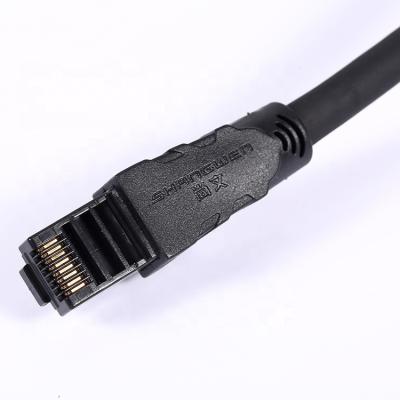 Cina Cavo Cat6a 24awg UTP PVC Jacket 4 coppie CE UL MultipleTwist 100% Rame Puro Senza Ossigeno per Interni Blu Nero Ethernet Network in vendita