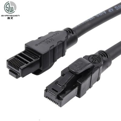 Cina Cable di rete CAT6 protetto UTP con connettori RJ45 e rame 100% privo di ossigeno certificato CE UL in vendita