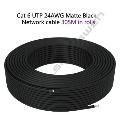 Cina Cable di rete CAT6 protetto UTP con connettori RJ45 e rame 100% privo di ossigeno certificato CE UL in vendita
