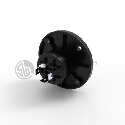 China 4 Pin Loudspeaker Chassis Engineering Plastic Male Connector Round Shape Latch Lock with 4pins for sale