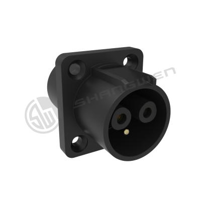 China Black IP65  Powercon Connector 3-Pin Waterproof Outdoor Aviation Plug with Female Socket IP67 Large Current Charge Connector for sale