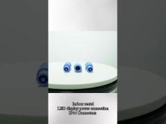 Conectores de fio de energia azul Industrial Powercon Plug Wiring Harness