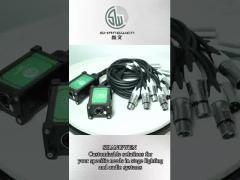 4-канальный 3-контактный XLR аудио кабель-змея для сцены, студии звукозаписи, удлинитель сетевого сигнала «женщина-мужчина», кабель для громкоговорителя Speakon