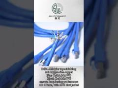 ODM Multi Core Copper Cable Network Data Ethernet Lan Cat6A UTP 4 Pair 24 Awg Cable