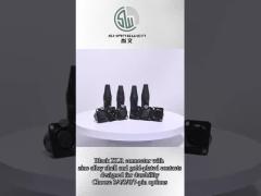 Female D Shape IP67 Connector Accessories in Black/Yellow Pack of 10