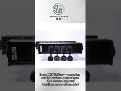 6チャネルTRアウト XLRコネクタ パワーコン パワーカップラー プラスチック製のハウジング素材の配送出力箱