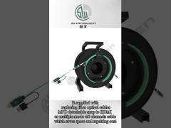 TPU Armored Jumper LC FC SC ST singlemode Fiber Optic OM3 convert  Detachable 8K Fiber Optic HD data MPO Cable Kit