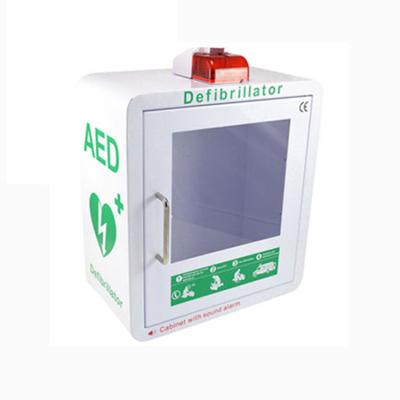 Cina Contenitore fissato al muro di defibrillatore dell'VEA dell'angolo rotondo con l'allarme acustico in vendita