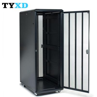China Industrial Floor Standing Network Rack Cabinet , 42U 19 Inch Server Rack for sale
