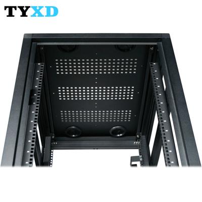 China Vertical Network Rack Cabinet , 42U 19 Inch Floor Standing Server Rack for sale