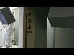 Armário exterior da rede, armário resistente à corrosão cinzento de Data Center