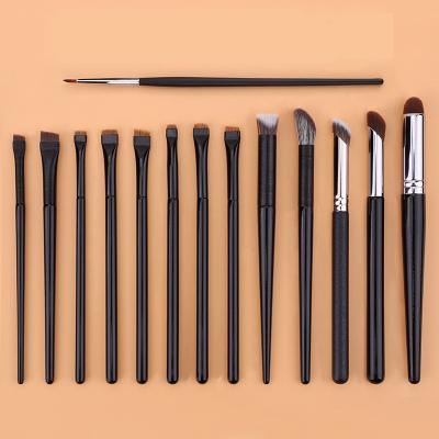China Eye Makeup Brushes Set Soft Synthetic Hair Eyeshadow Eyebrow Eyeliner Blending Concealer Brushes for sale