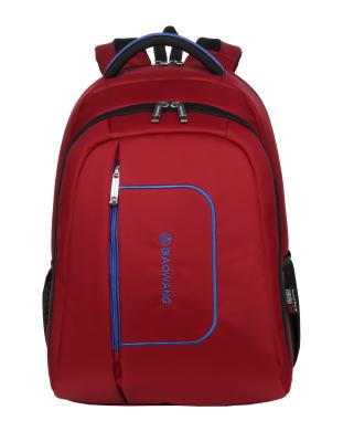 Sac à dos pour ordinateur portable anti-vol avec port de charge USB en cuir 34x19x48CM