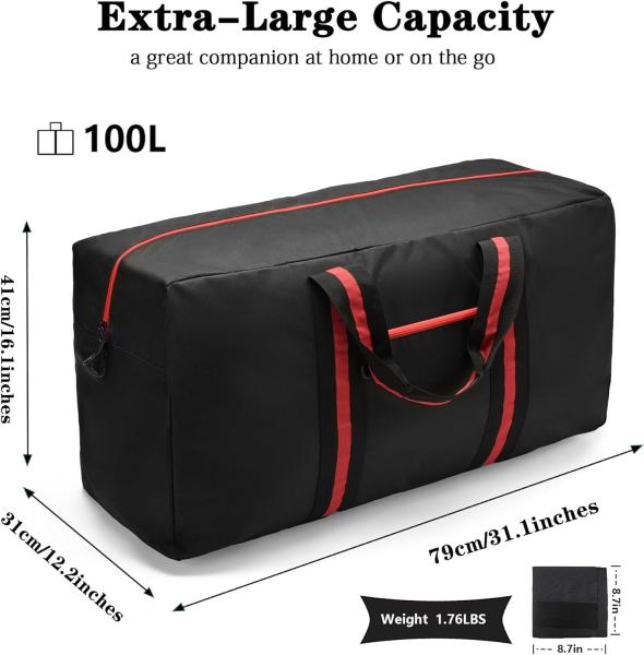 Quality Fodable Waterproof Overnight Weekender Customizable Duffle Bags 100L for Men and for sale