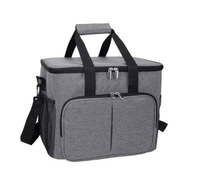 China Promotional Custom Insulated Cooler Bag Purse For Cakes Meal Small Polyester Picnic for sale