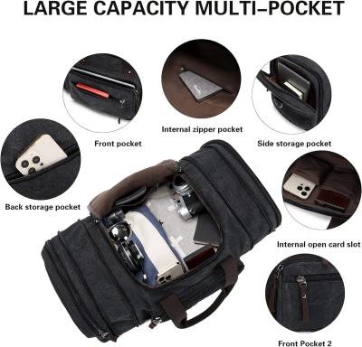 China Contains 50L of Daily Individual Items Canvas Duffle weekender Travel Bag for sale