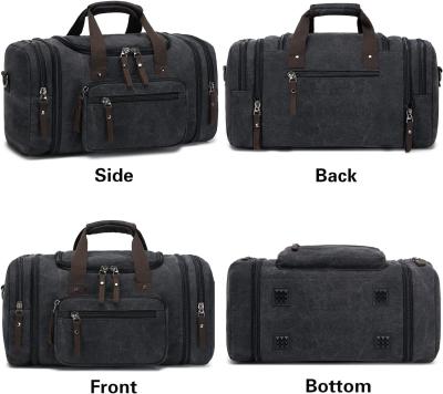 China Contains 50L of Daily Individual Items Canvas Duffle weekender Travel Bag for sale