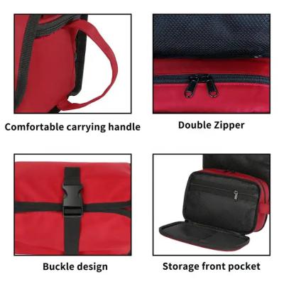 China Zipper Closure 2l Hanging Travel Toiletry Bag For Women for sale