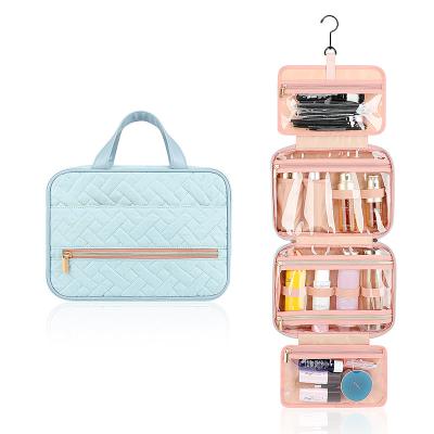 China Xl Waterproof Hanging Travel Toiletry Bag Makeup Organizer Hook 11X3.9X7.9" for sale
