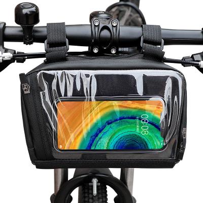 Cina Taschino a schermo tattile Bicicletta Borsa telefonica Bicicletta Cassa per telefono impermeabile Portafogli Borsa esterno 20x8x10cm in vendita