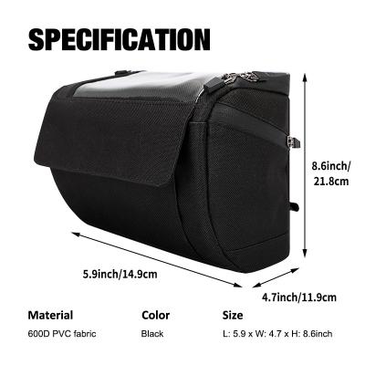 Cina Taschino a schermo tattile Bicicletta Borsa telefonica Bicicletta Cassa per telefono impermeabile Portafogli Borsa esterno 20x8x10cm in vendita