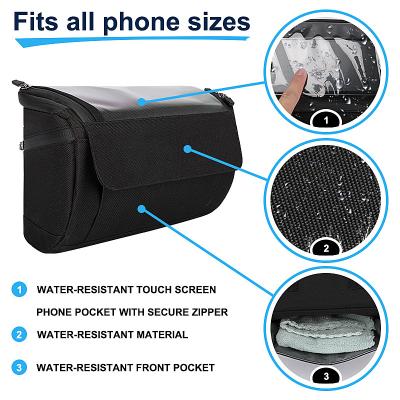 Cina Taschino a schermo tattile Bicicletta Borsa telefonica Bicicletta Cassa per telefono impermeabile Portafogli Borsa esterno 20x8x10cm in vendita