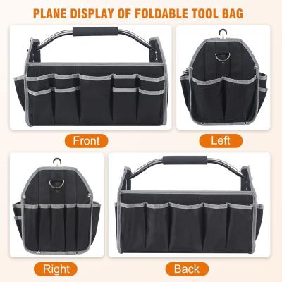China 16 Zoll 26 Taschen Stahlgriff Custom Travel Tool Bag mit abnehmbaren Schultergurt zu verkaufen