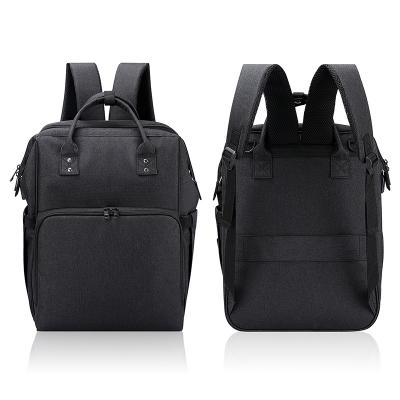 Cina Bambino pannolino sacchetti zaino nero isolato bottiglia di stoccaggio 14X9X16