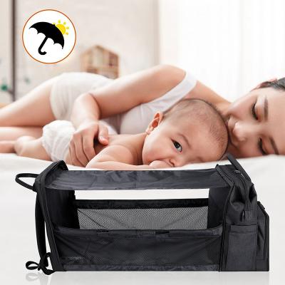 Cina Bambino pannolino sacchetti zaino nero isolato bottiglia di stoccaggio 14X9X16