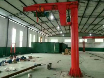 China Floor Pillar-mounted Slewing Factory  500kg-2000kg Jib Crane for sale