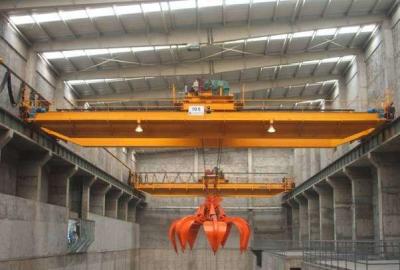 China China Made Double girder overhead grab crane 20ton,  Top quality grab crane for sale for sale
