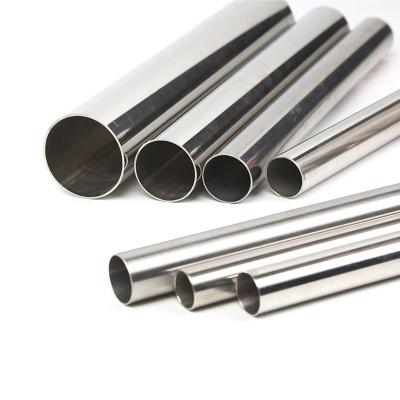 China 201 304 Stainless Steel Tube Pipe With Punching Moulding Decoiling Processing for sale