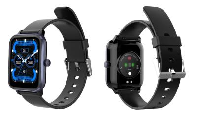 Cina Ossigeno SpO2/corpo Temparature di frequenza cardiaca/sangue dell'inseguitore dello Smart Watch dell'OEM in vendita