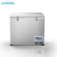 China DC12V 45L Single Opening Boat Fridge Freezer Stainless Steel Compressor for sale