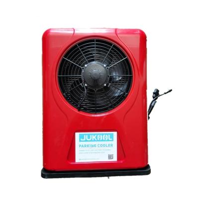 China Battery Power DC12V Truck Parking Air Conditioner 9000BTU for sale